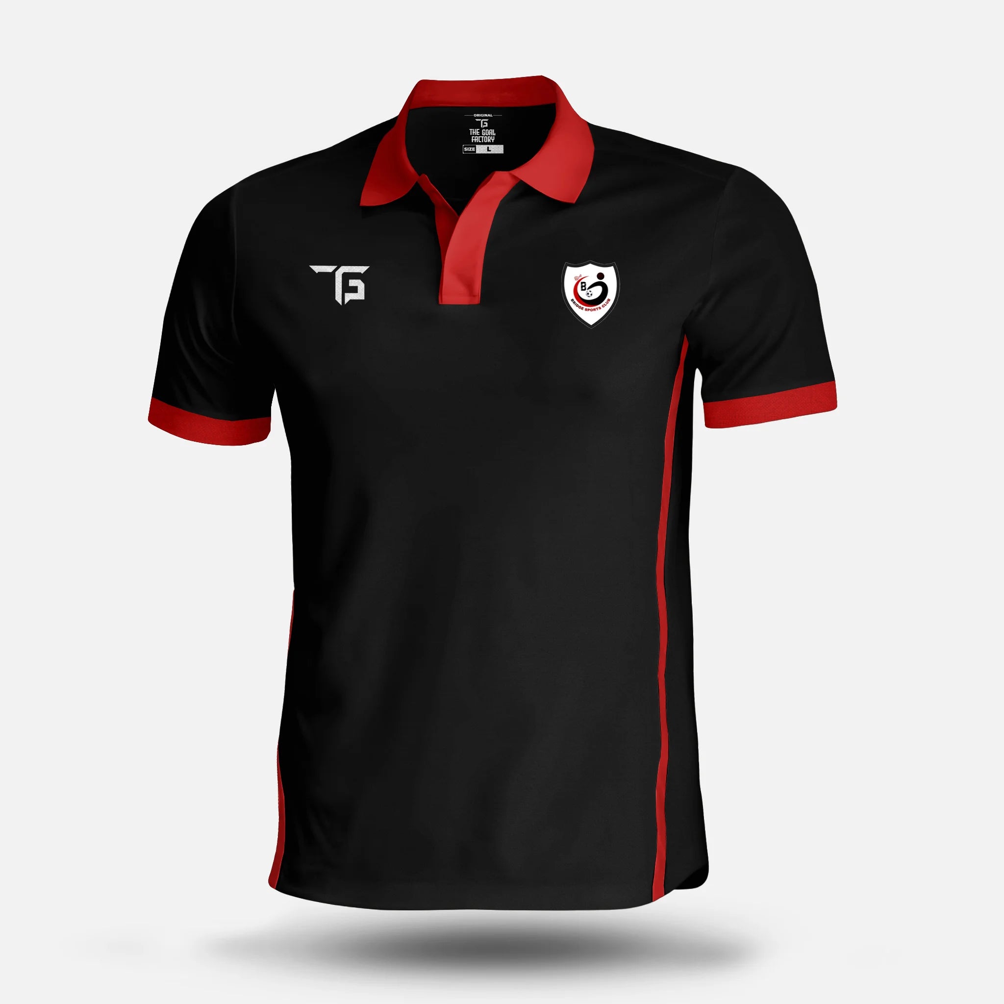 Bridge Sports Club Polo Shirt – THE GOAL FACTORY